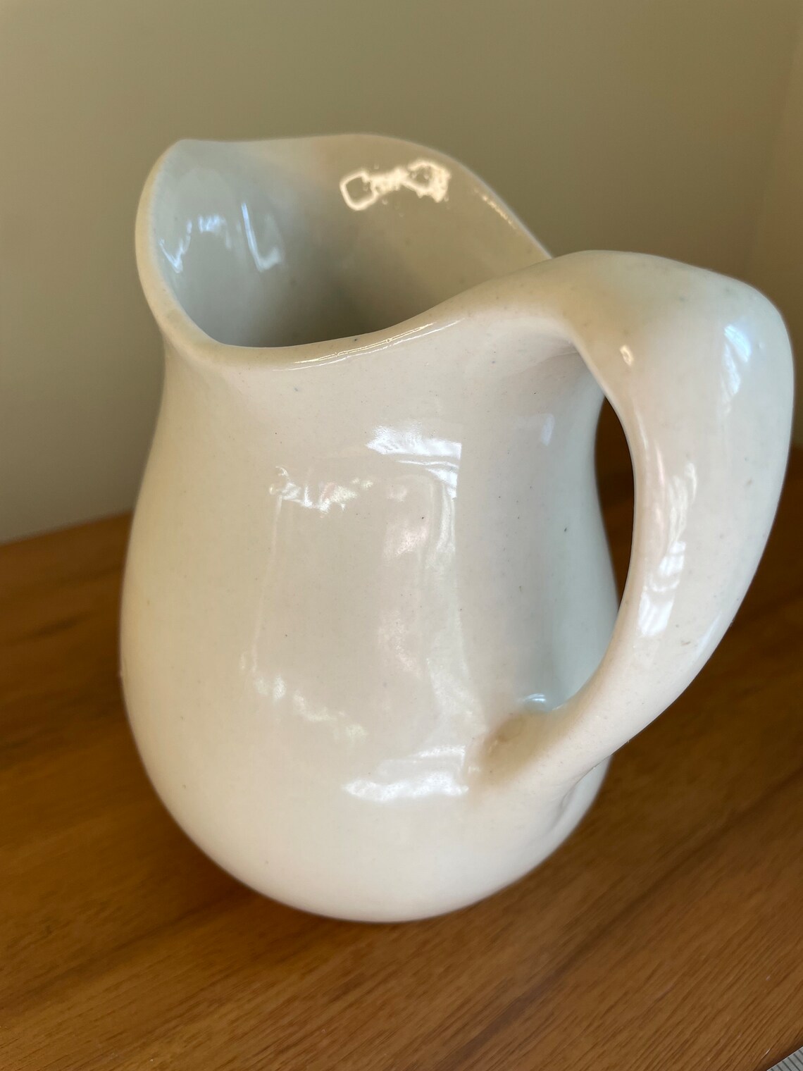 Ironstone Milk Pitcher - Etsy