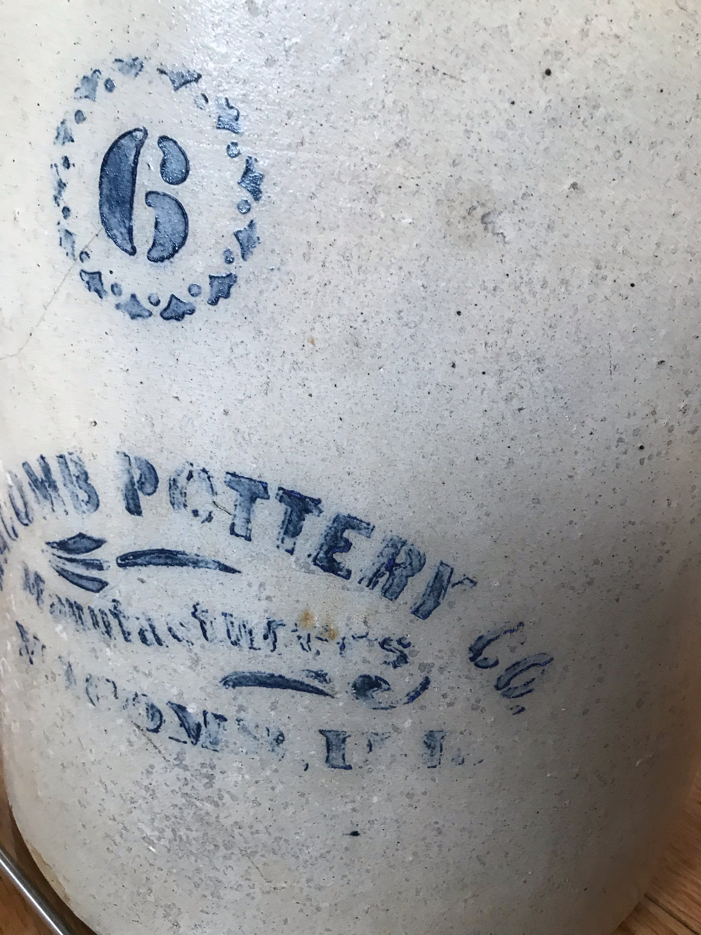 Macomb IL Pottery Stoneware Crock - Etsy