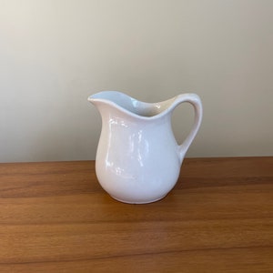 Ironstone Milk Pitcher - Etsy