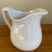 Ironstone Milk Pitcher - Etsy