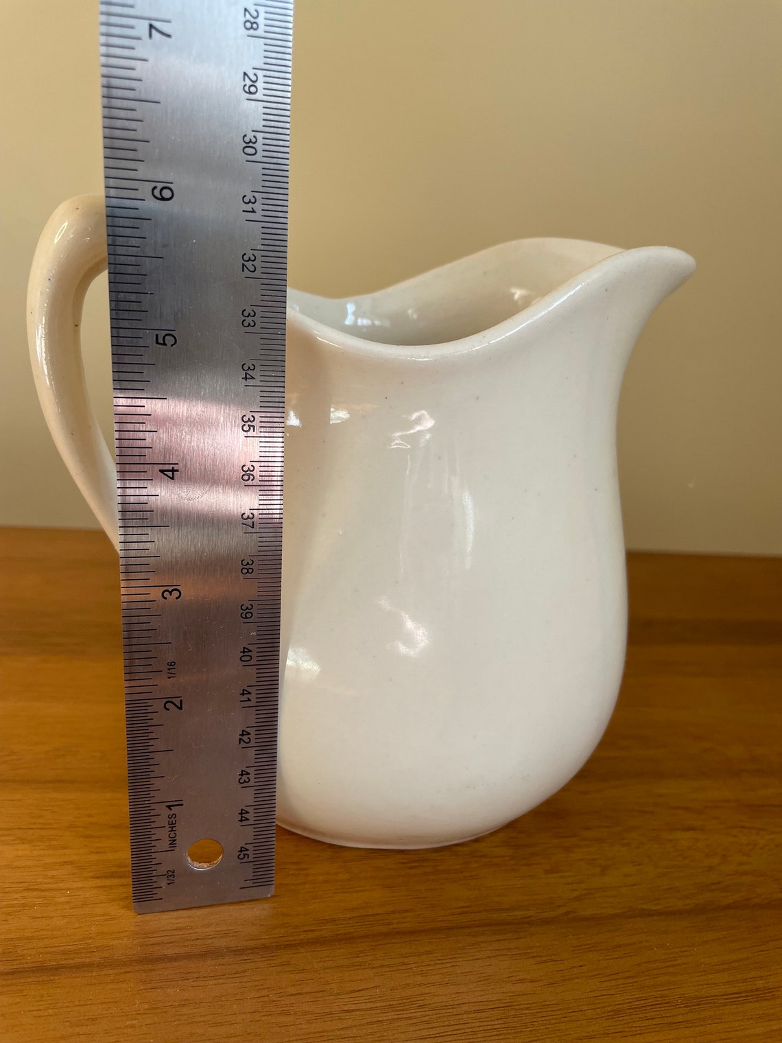 Ironstone Milk Pitcher - Etsy