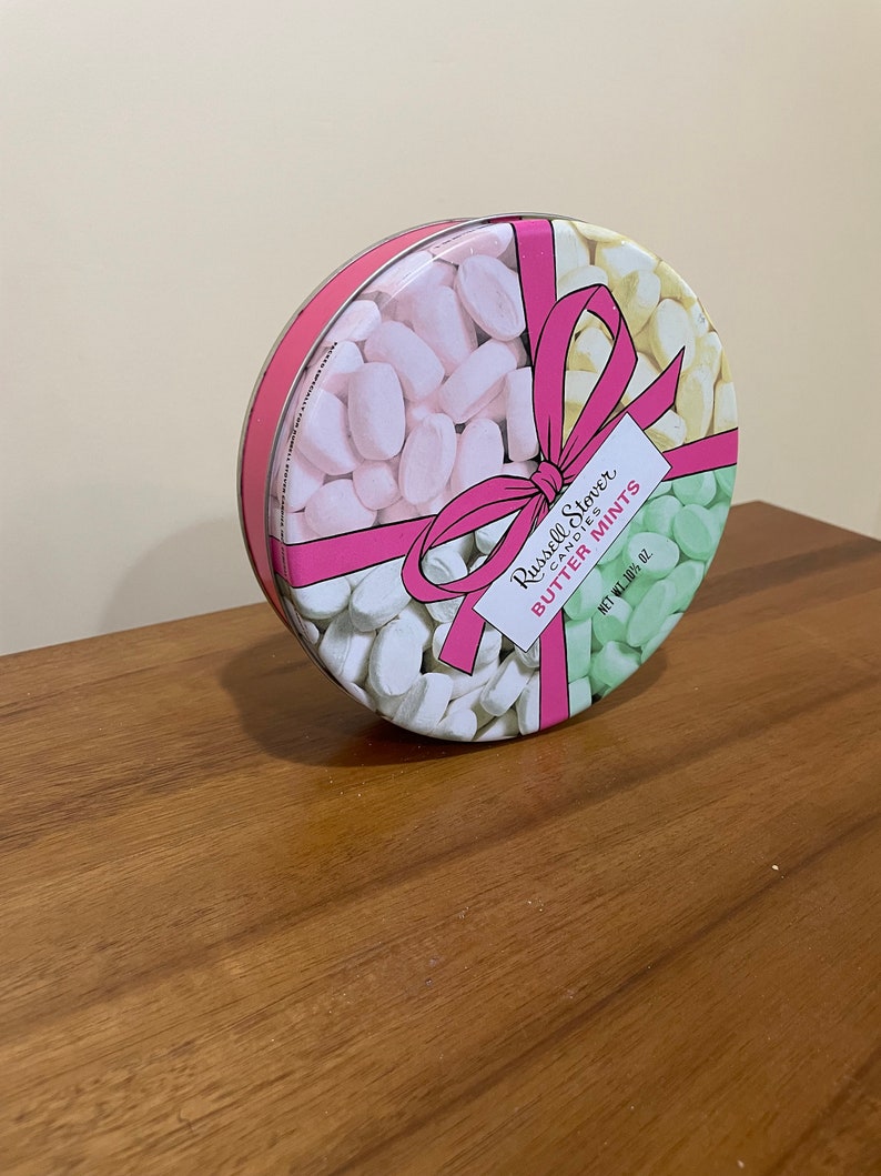 Russell Stover Butter Mints Vintage Tin - Etsy