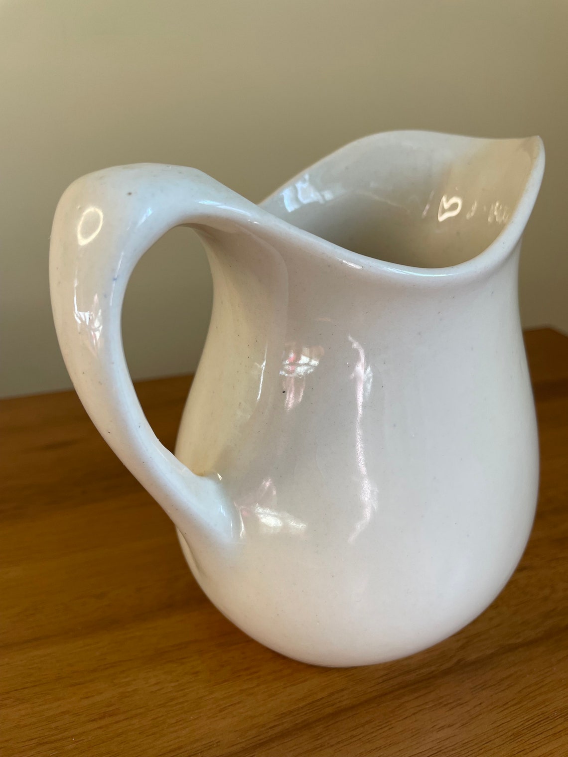 Ironstone Milk Pitcher - Etsy