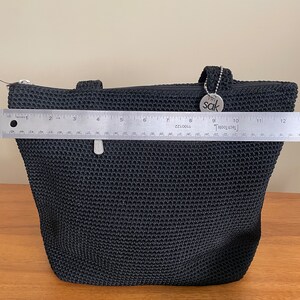 Black Crochet Sak Purse, Tote - Etsy