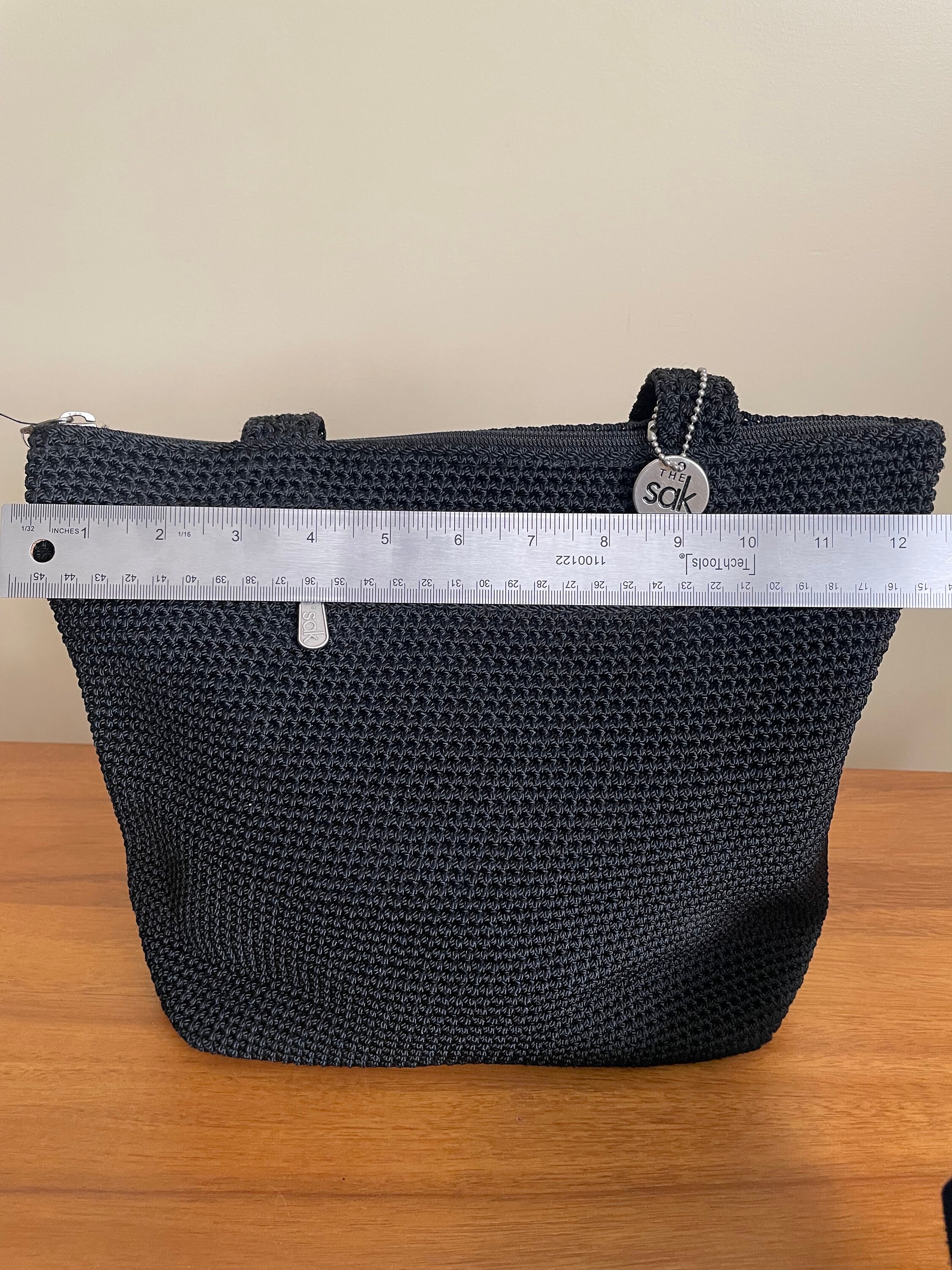 Black Crochet Sak Purse, Tote - Etsy