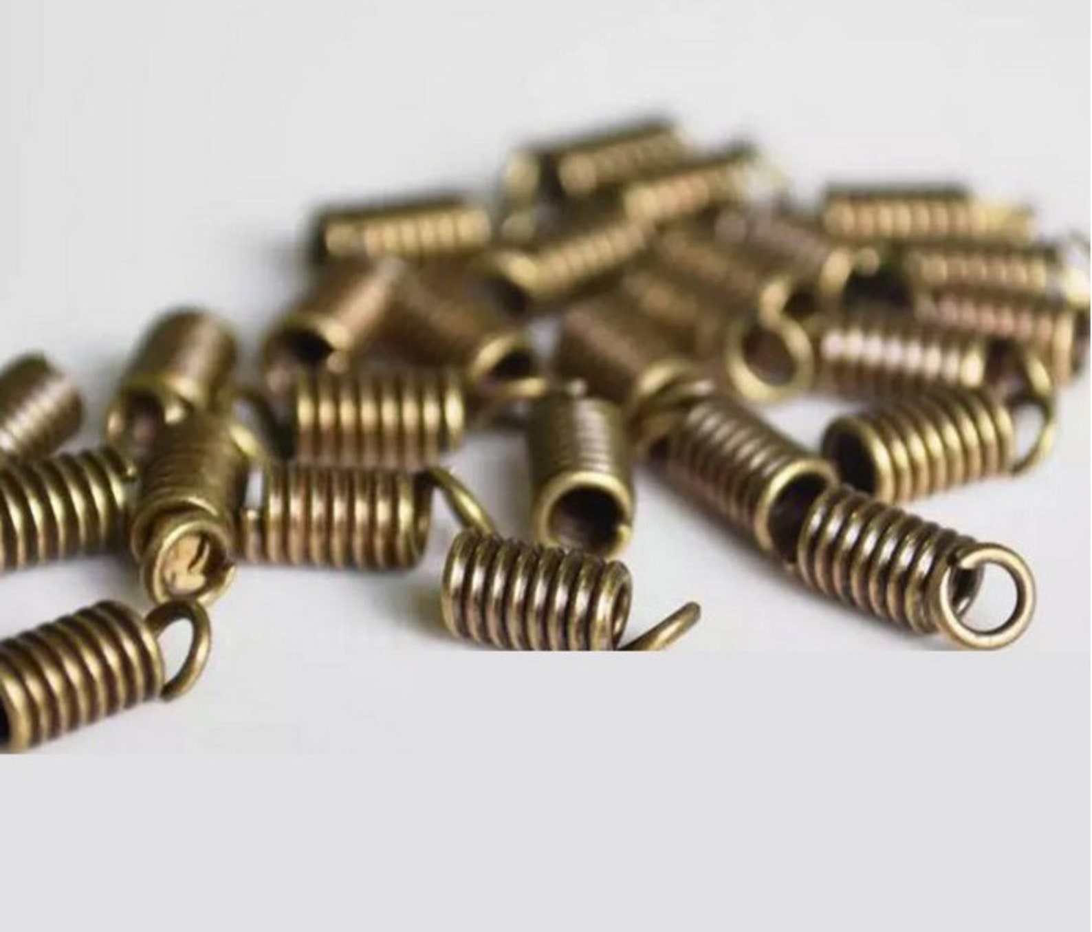 100pcs 6mm Fastner Round Cord Clasp Finding Charm,diy Accessory Jewelry ...