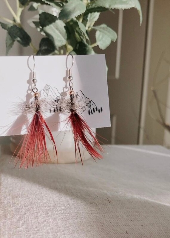 Hand Tied Wine Wooly Bugger - Etsy