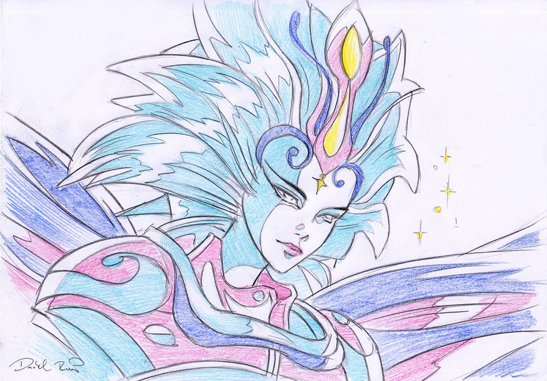 Lyran Alien Anime Concept Art - Etsy Hong Kong