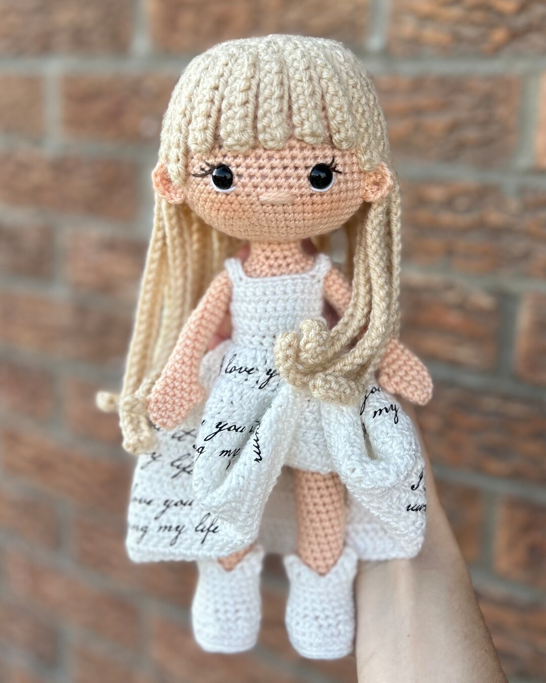 Taylor Swift TTPD “fortnight” Crochet Doll - Etsy