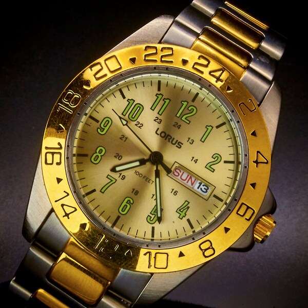 Lorus Dive Watch - Etsy