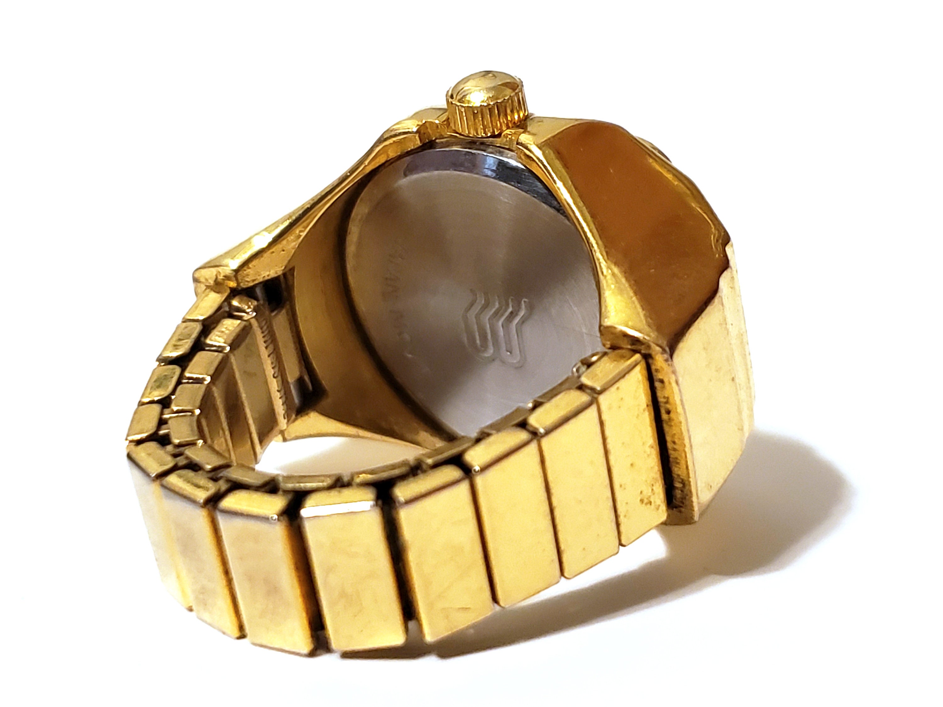 1990s Ring watch - For fingers, not wrists! - Unisex ring with quartz ...