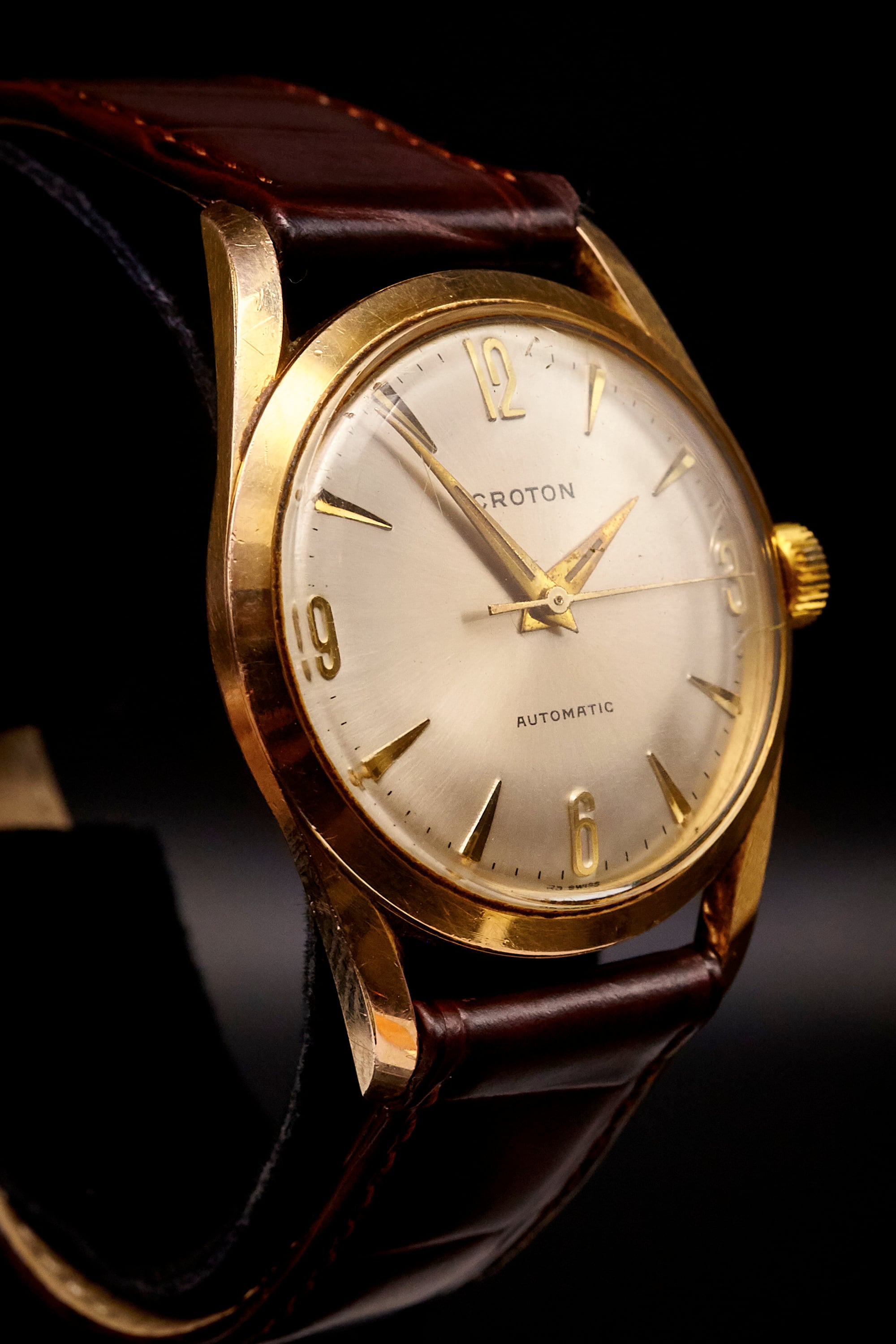 1960s Croton Aquamatic automatic mens wristwatch - fully serviced with ...