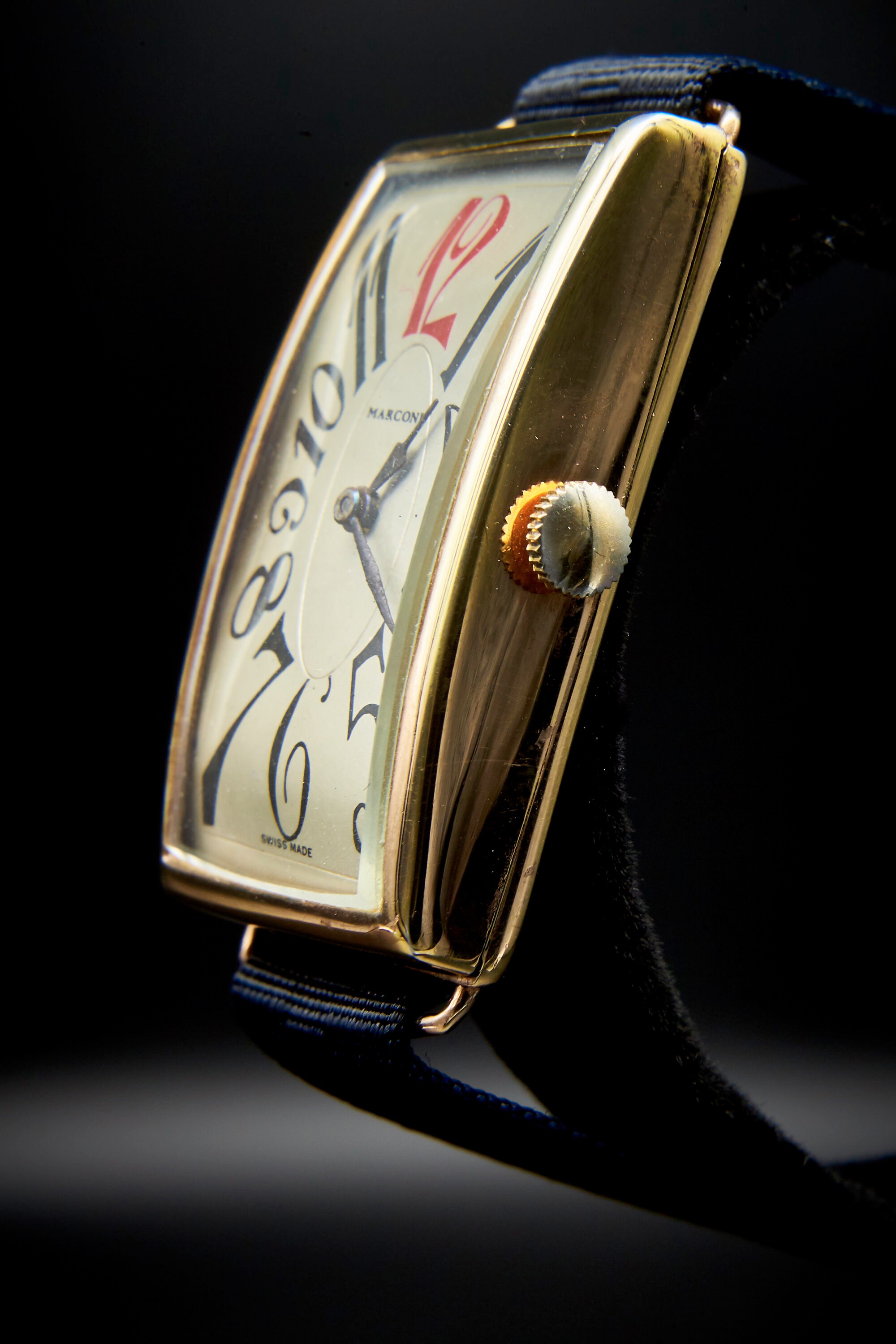 Art Deco Rolex Marconi watch - Exploding Dial - Alice in Wonderland ...