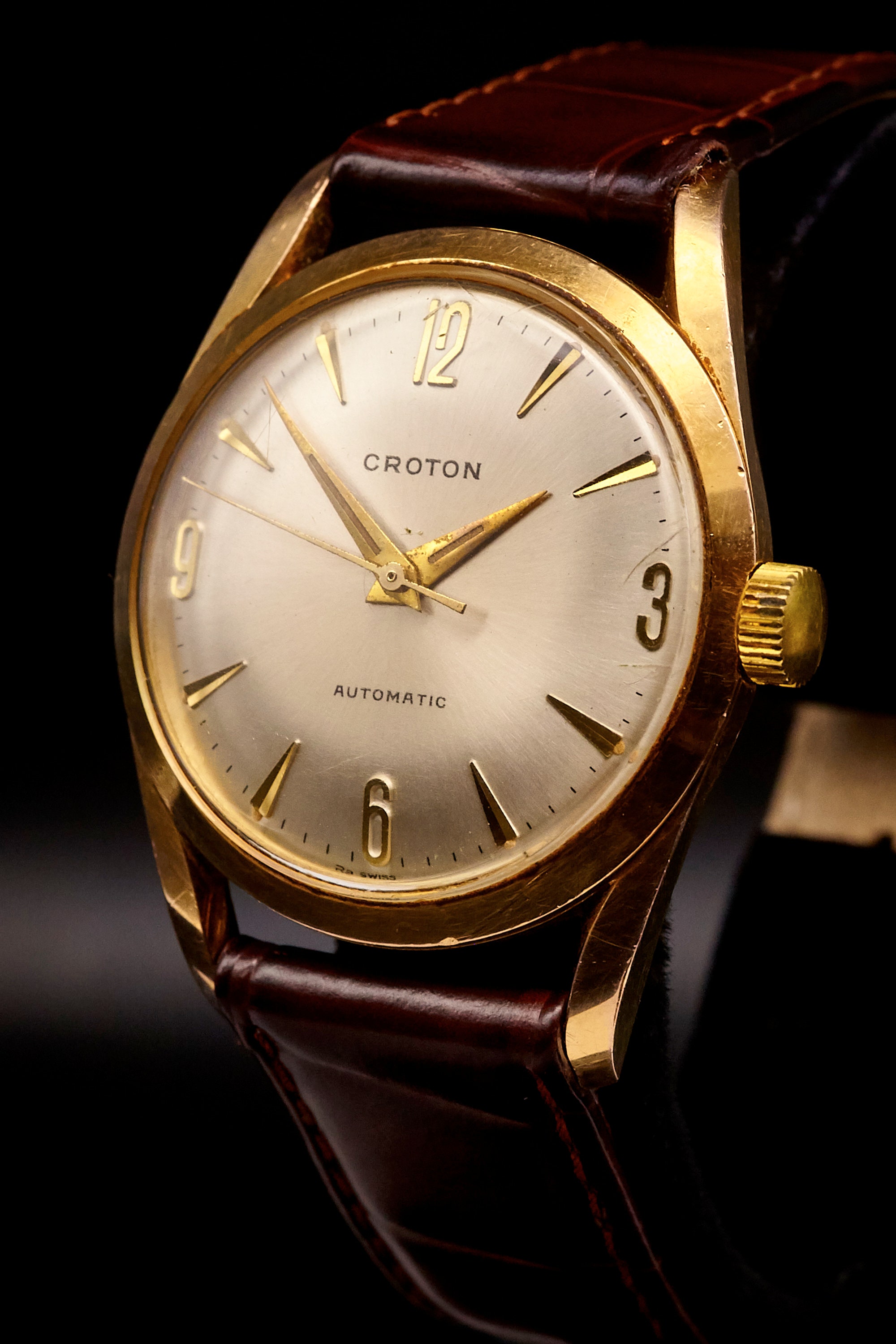 1960s Croton Aquamatic automatic mens wristwatch - fully serviced with ...