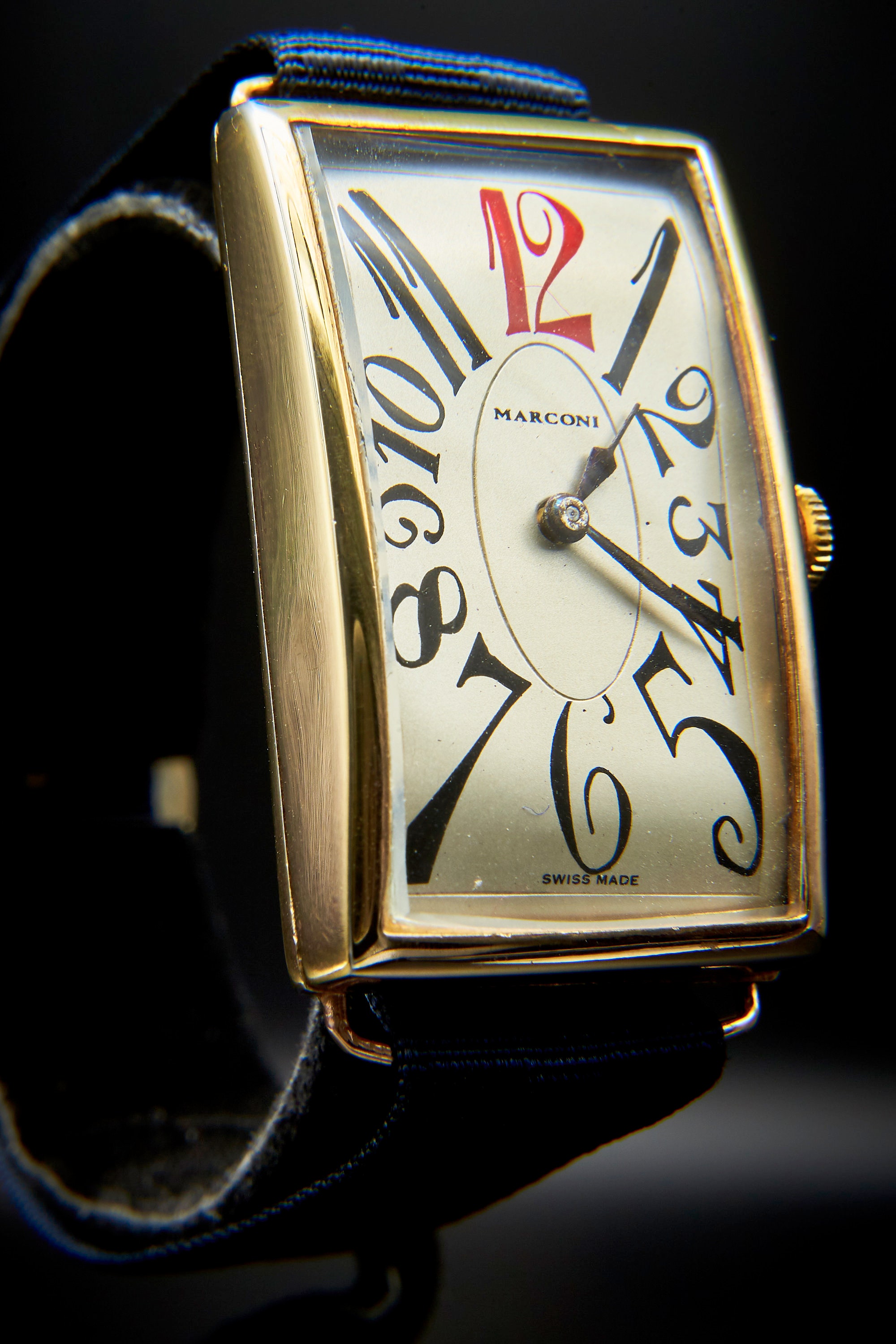 Art Deco Rolex Marconi watch - Exploding Dial - Alice in Wonderland ...