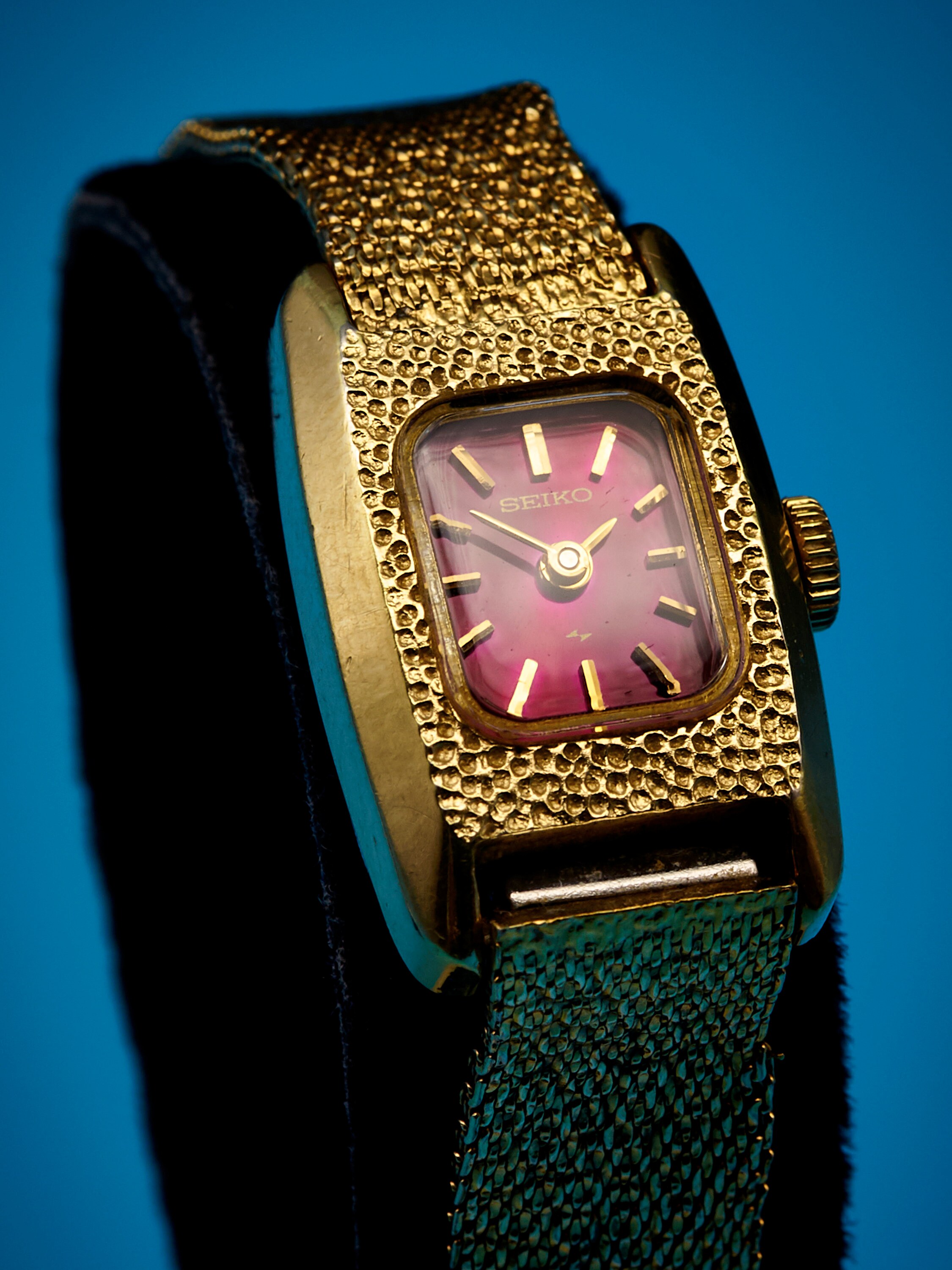 Dainty 1970s Gold Cocktail Watch | Mid Century Women's Wristwatch | By ...