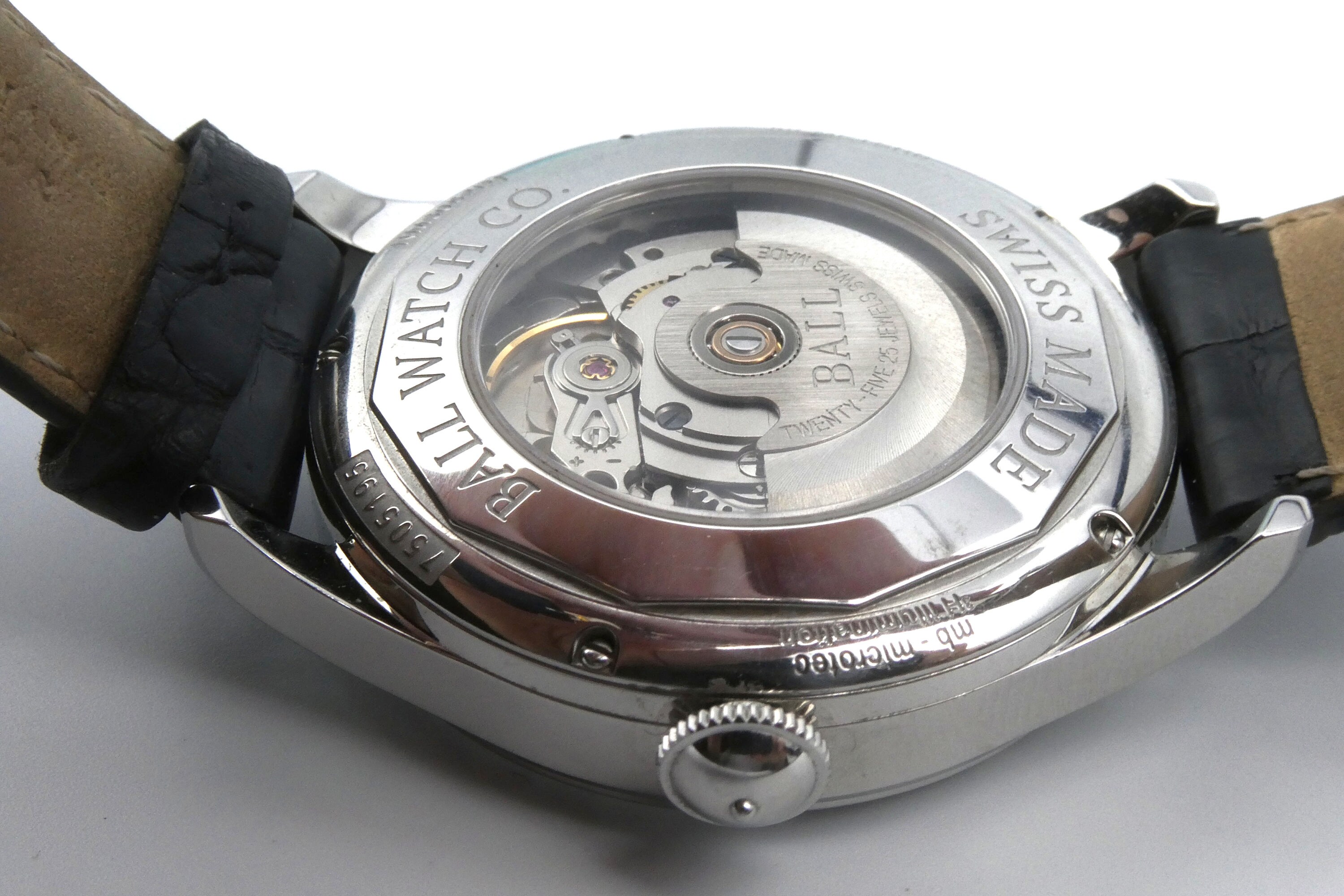 CLASSIC Elegant Men's Moonphase Watch - Ball Trainmaster Automatic ...