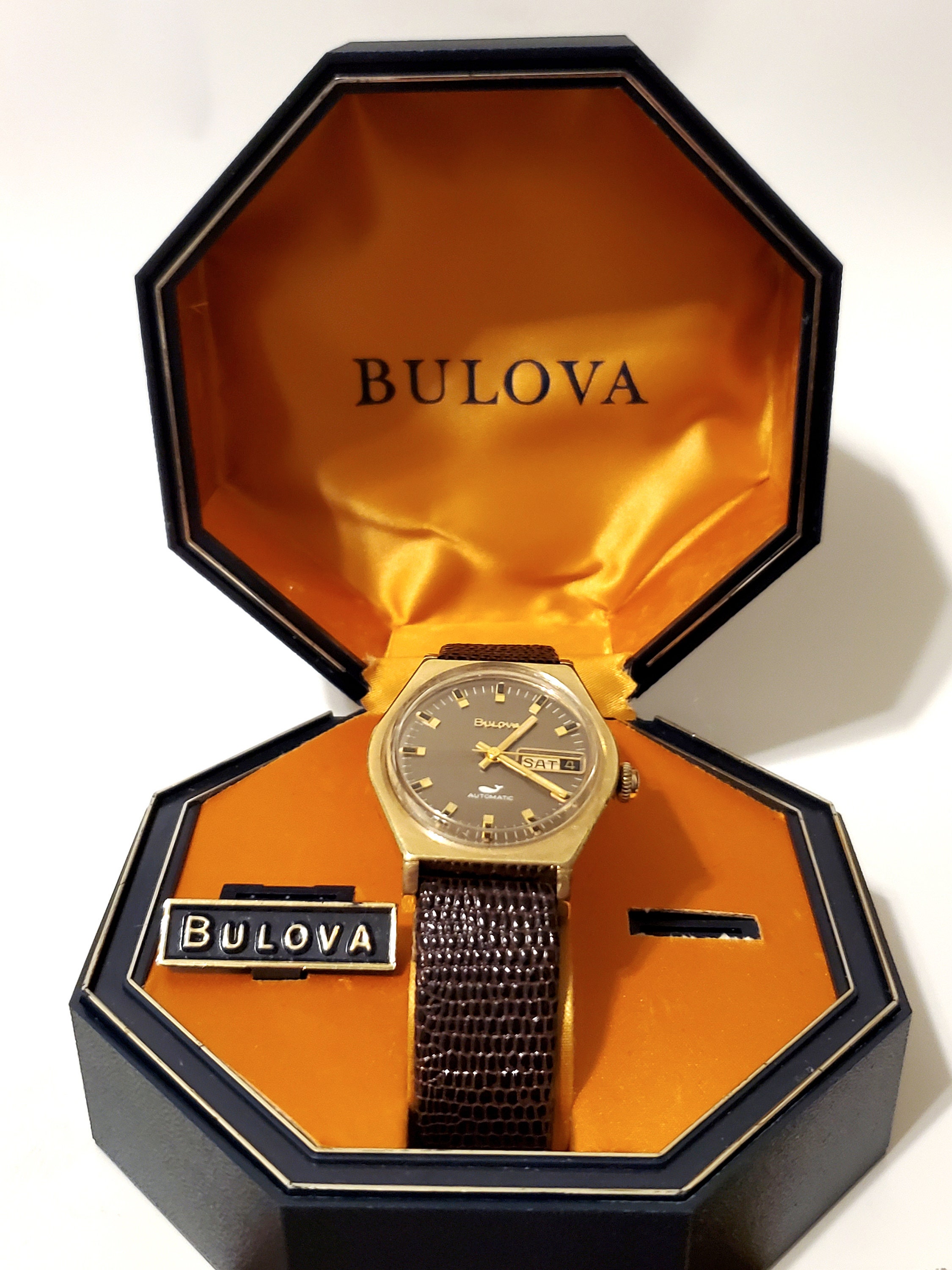 Bulova Sea King Golden Clipper - mens automatic watch - original ...
