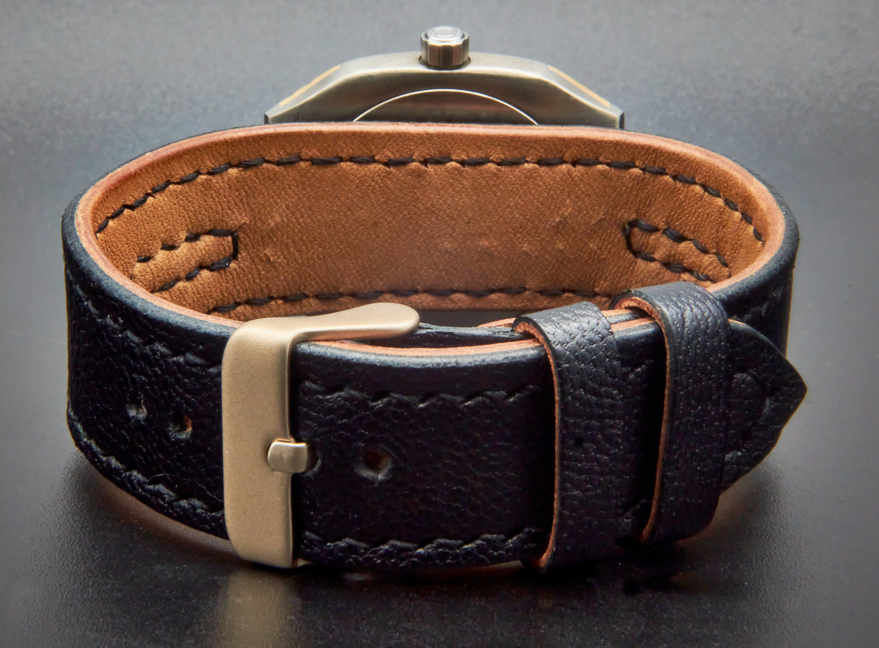 1988 Omega Seamaster Polaris Titanium and 18k Gold Unisex Octagon Date ...