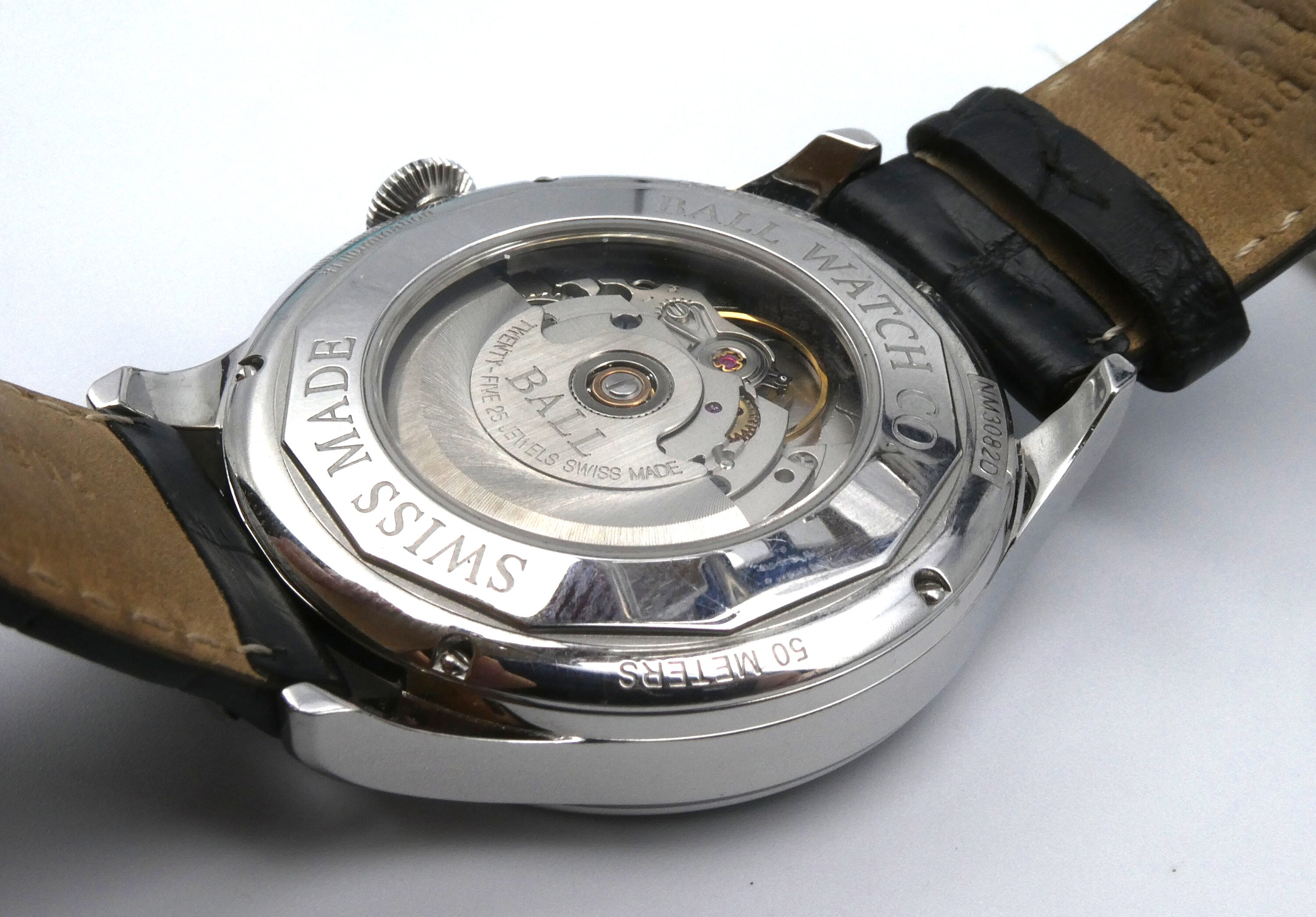 CLASSIC Elegant Men's Moonphase Watch - Ball Trainmaster Automatic ...