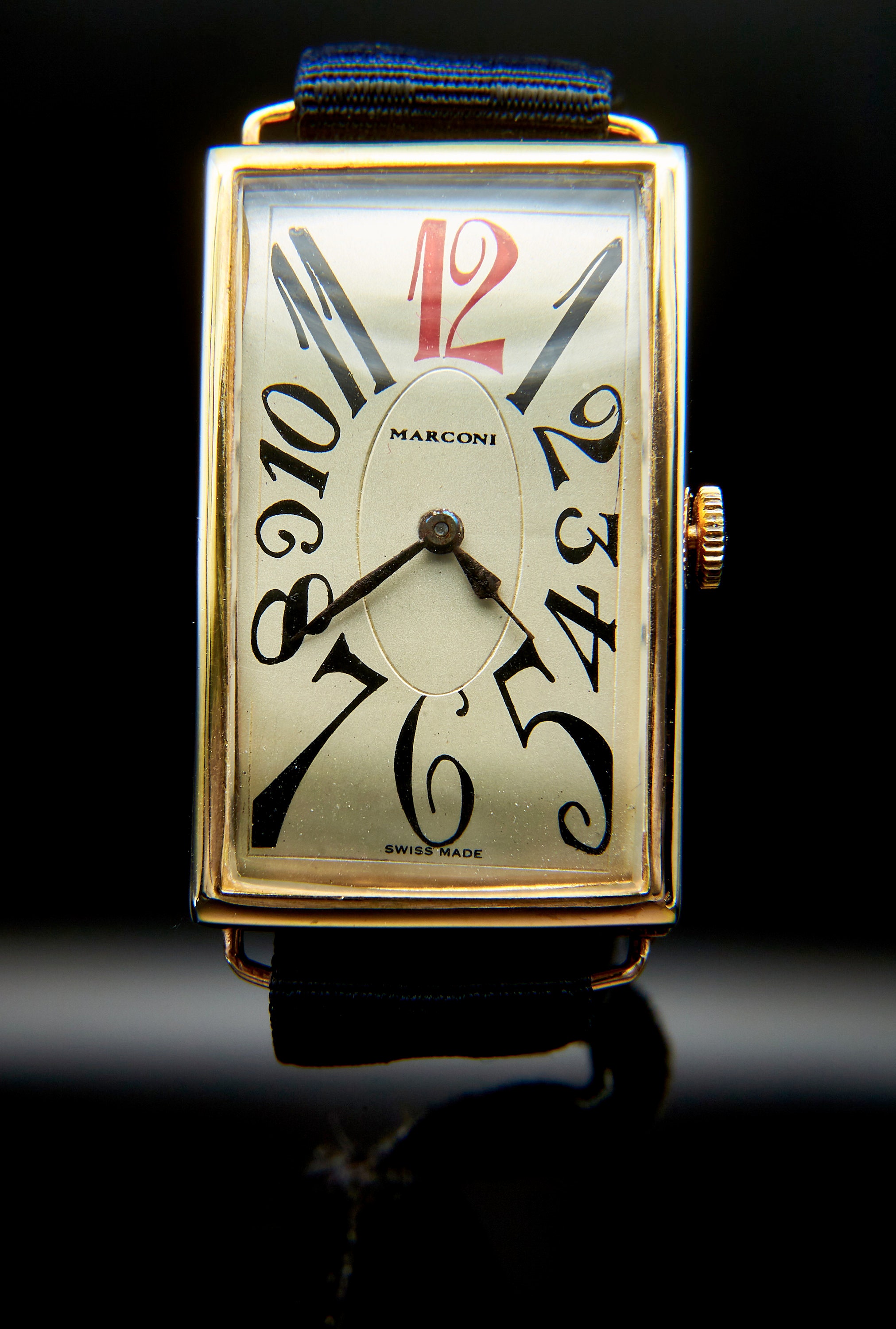 Art Deco Rolex Marconi watch - Exploding Dial - Alice in Wonderland ...