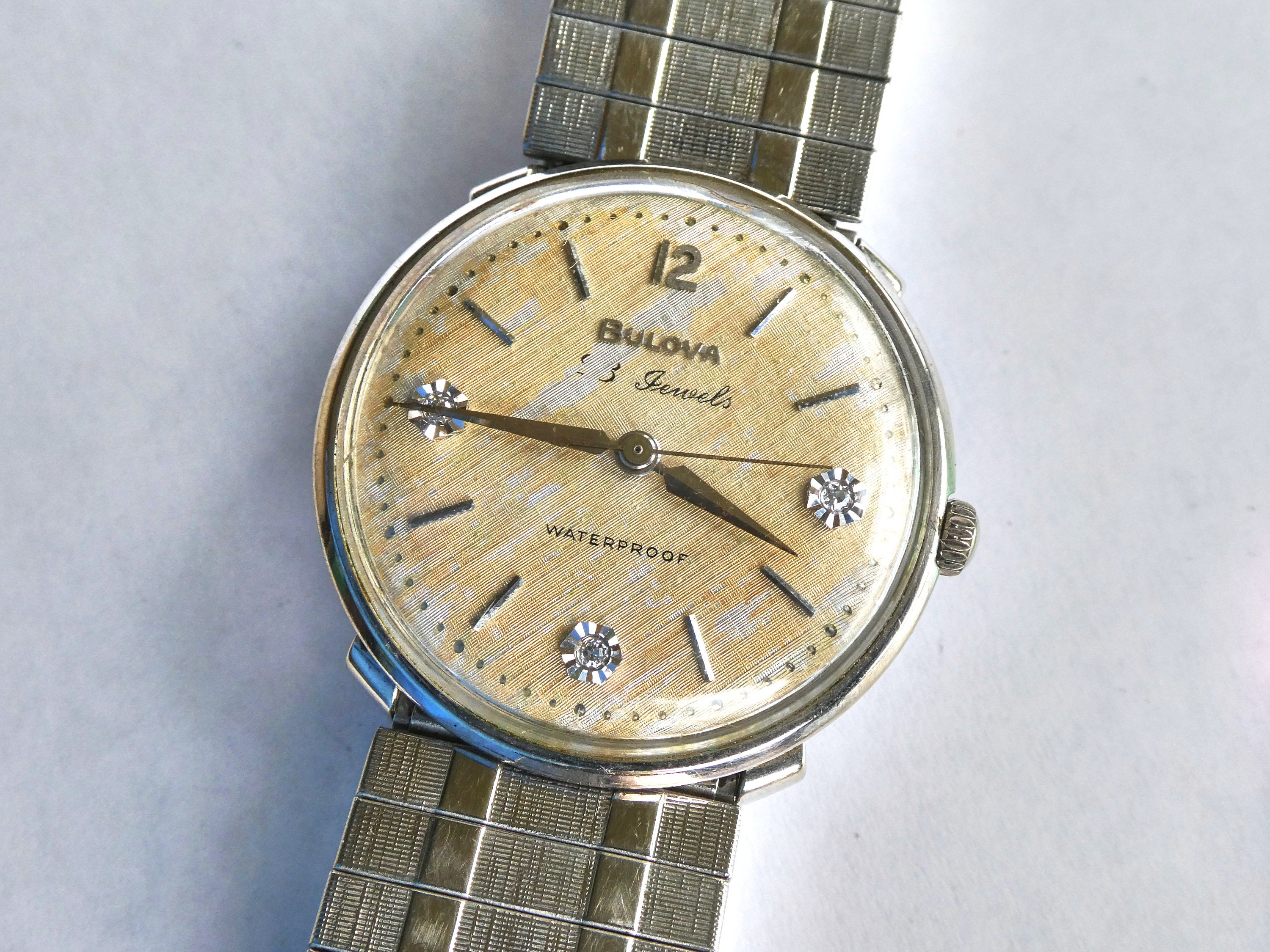 1960 Bulova Beau Brummel TW - mens mechanical watch - serviced warranty ...