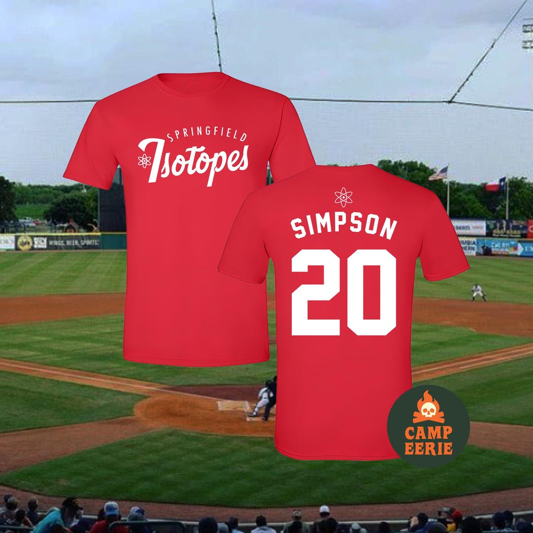 Springfield Isotopes T-shirt (red) - Etsy