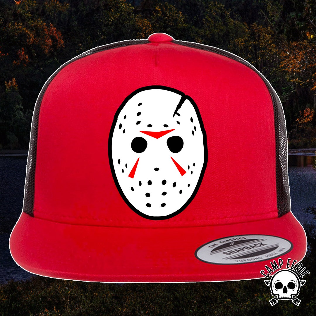 Jason Friday 13 mesh Snapback Hat - Etsy