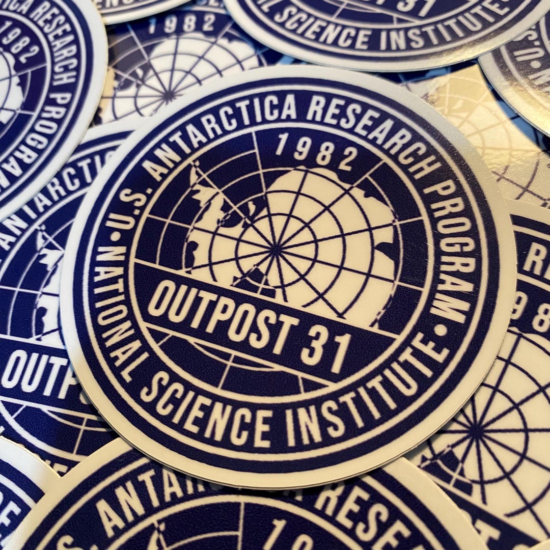 The Thing Outpost 31 Sticker (3x3 In.) - Etsy