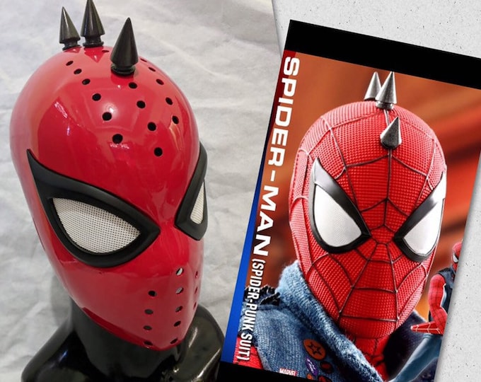 Spider Punk Faceshell and Lenses With Spike Magnetic - Etsy
