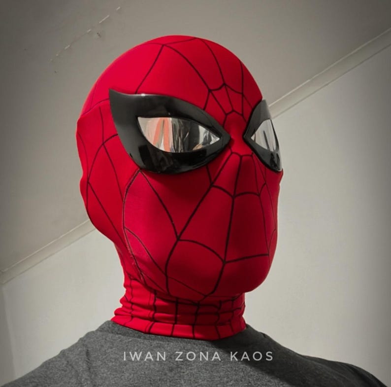 Spiderman Alex Ross Mask - Etsy