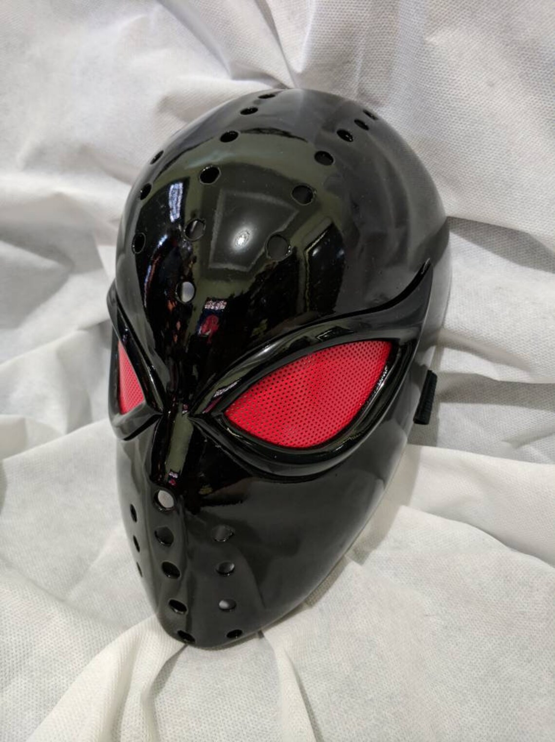 Spiderman Superior Dark Suit Faceshell and Lenses - Etsy