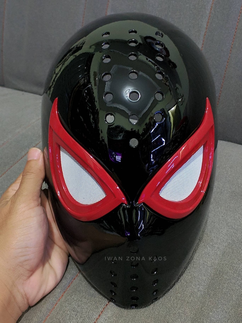 Miles Morales Ps5 Faceshell and Lenses - Etsy