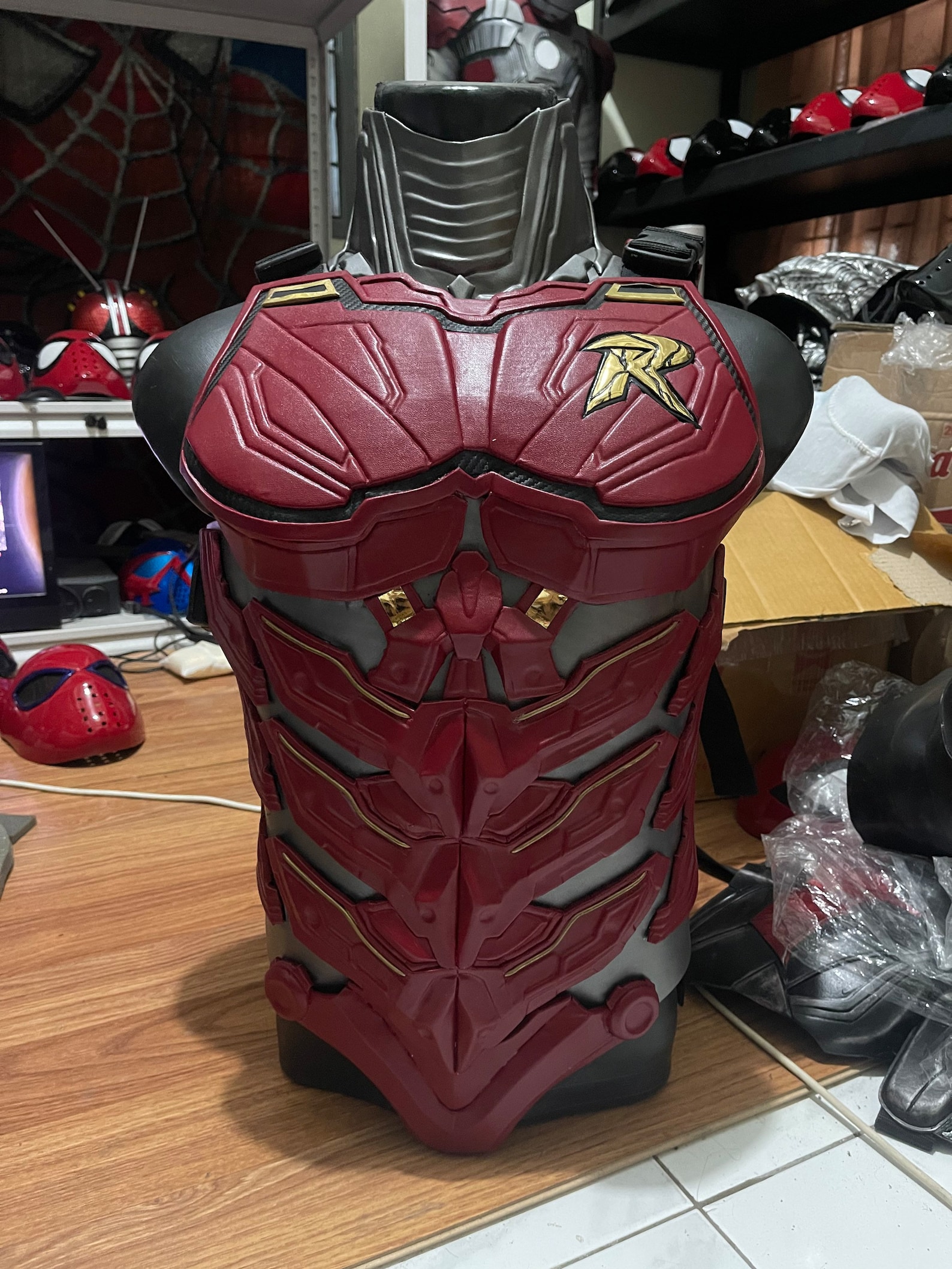 Chest and Torso Cosplay / Custom / Body Armor / Red Hood /robin ...