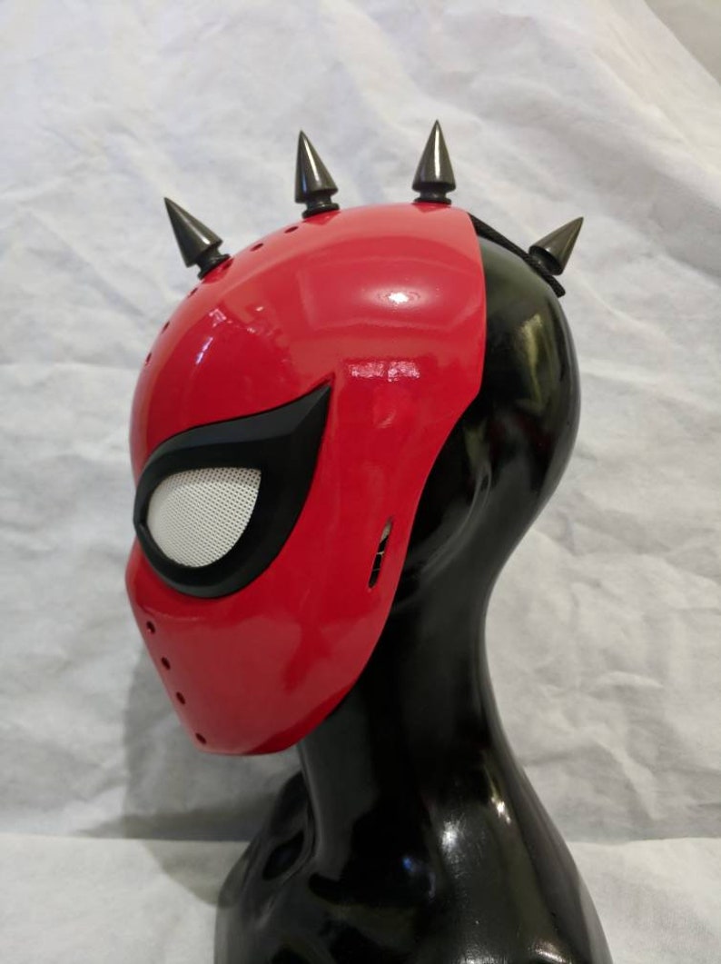 Spider Punk Faceshell and Lenses With Spike Magnetic - Etsy