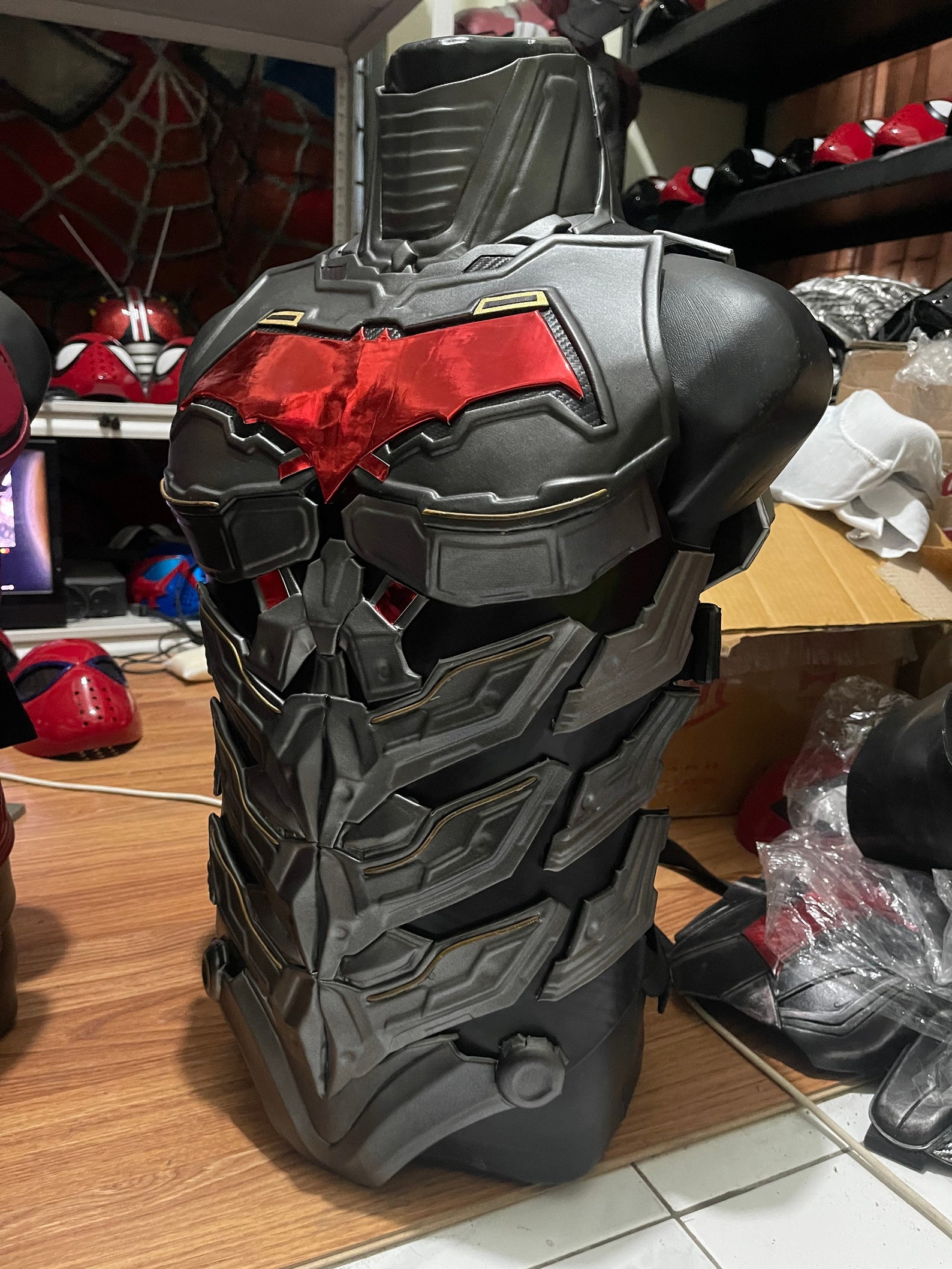 Chest and Torso Cosplay / Custom / Body Armor / Red Hood /robin ...