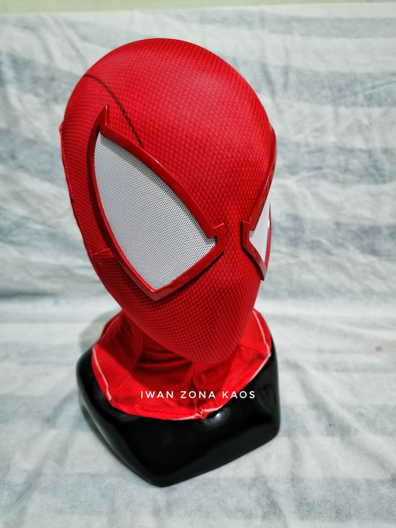 Scarlet Spider Ps 4 Shell and Lenses With Cloth Mask - Etsy