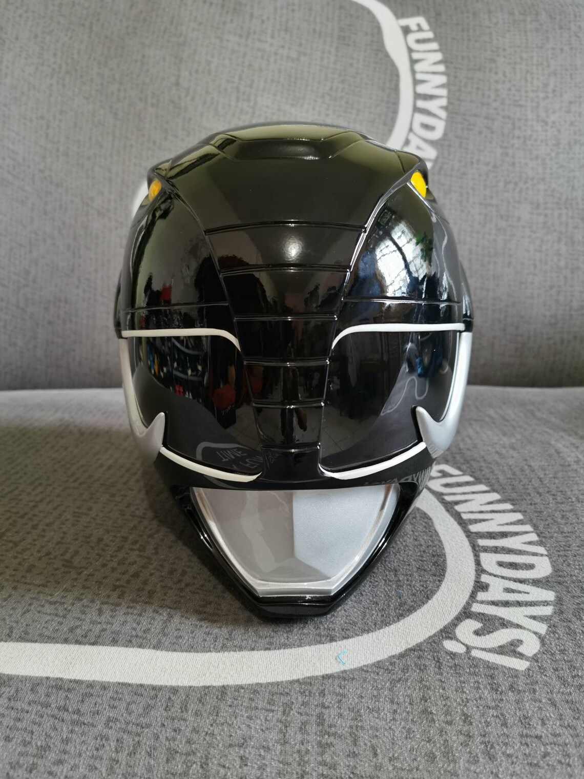 Black Ranger MMPR / Mastodon Sentries Helmet - Etsy