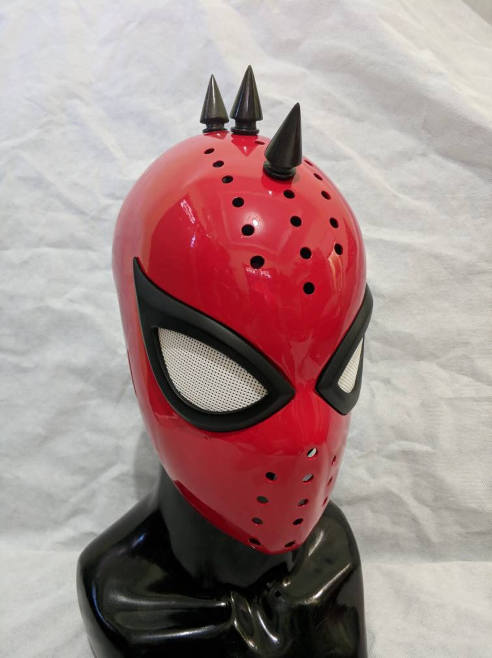 Spider Punk Faceshell and Lenses With Spike Magnetic - Etsy