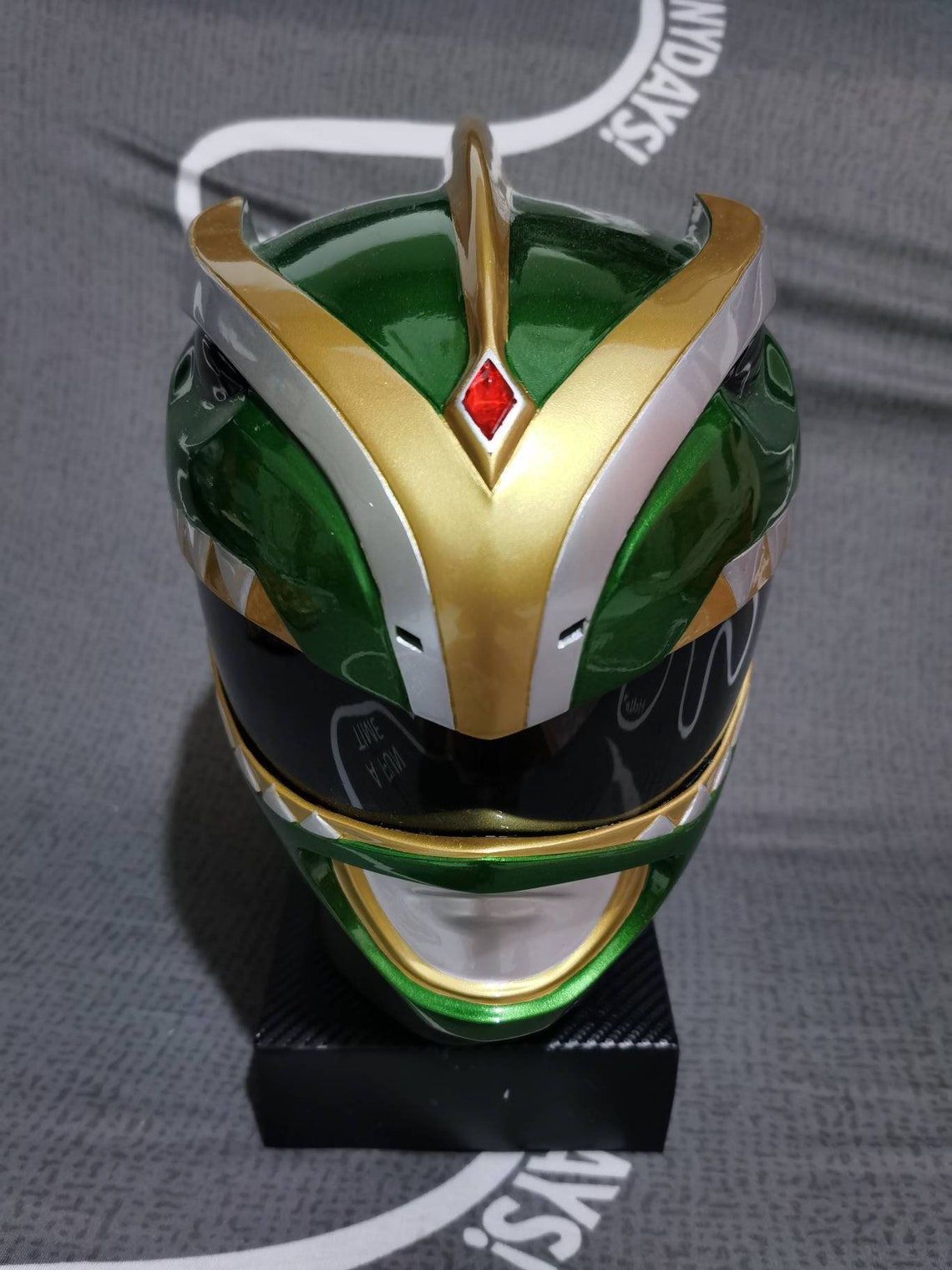 Green Ranger Bat in the Sun Helmet | Etsy