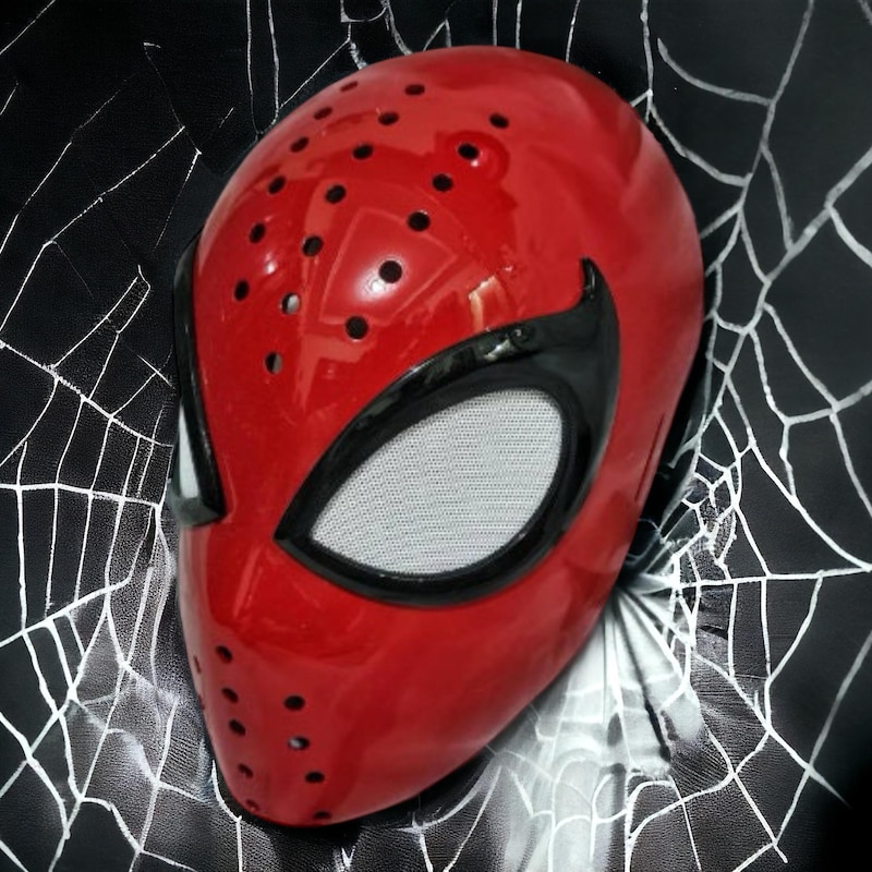 Spiderman Face Shell - Etsy