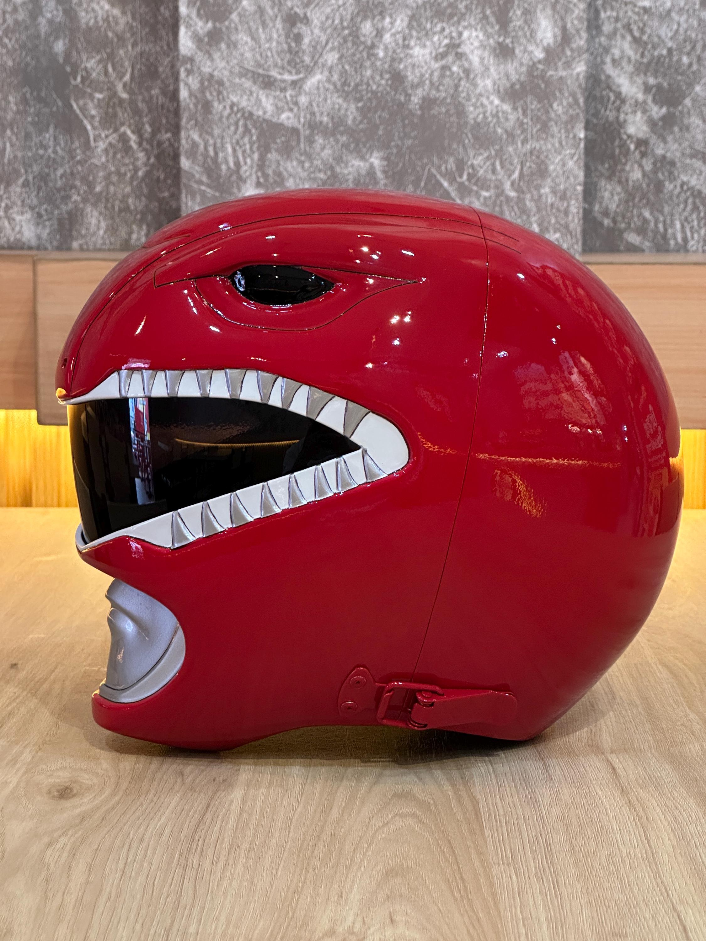 Red Ranger Mmpr Helmet (free Shipping) - Etsy