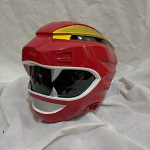 Red Ranger Mmpr Helmet free Shipping - Etsy