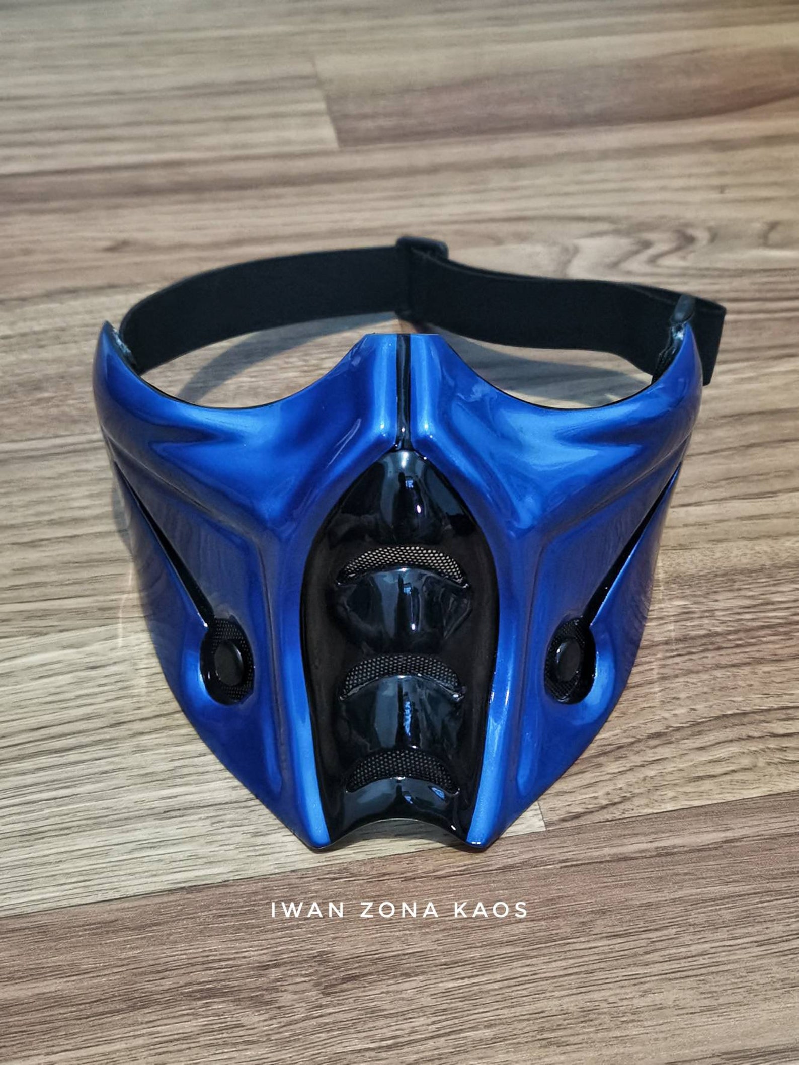 Sub Zero Mortal Kombat Mask Mortal Kombat 9 - Etsy