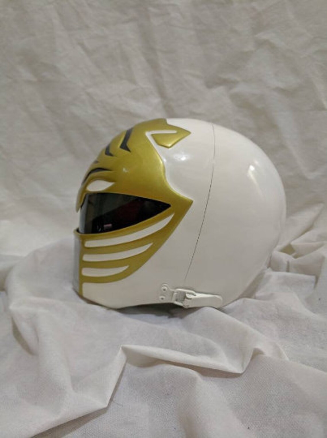 White Ranger Mmpr Helmet free Shipping - Etsy
