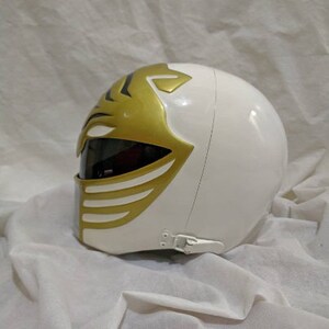 White Ranger Mmpr Helmet (free Shipping) - Etsy