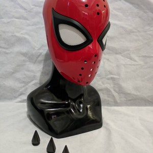 Spider Punk Faceshell and Lenses With Spike Magnetic - Etsy