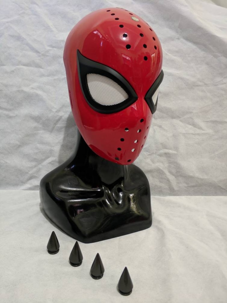 Spider Punk Faceshell and Lenses With Spike Magnetic - Etsy