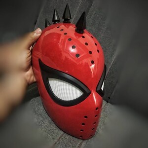 Spider Punk Faceshell and Lenses With Spike Magnetic - Etsy