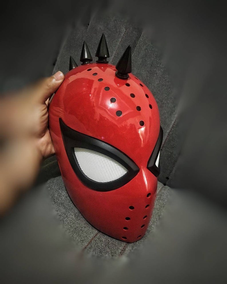 Spider Punk Faceshell and Lenses With Spike Magnetic - Etsy